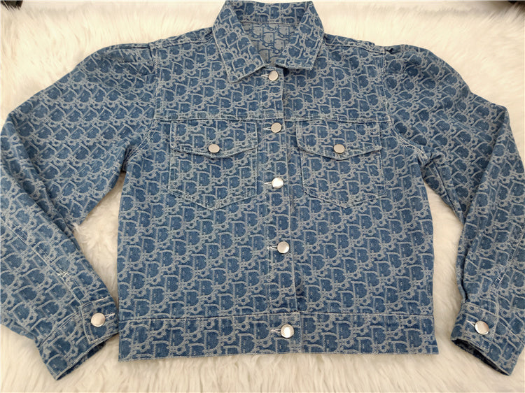 D-va Print Jean Jacket – Chateau Vanity.Noir